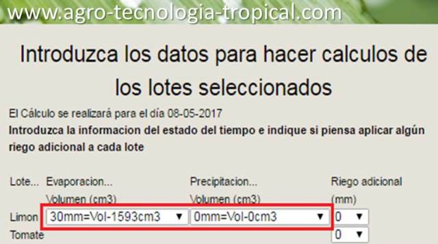 Cargar medición de la tina en software de calculo
